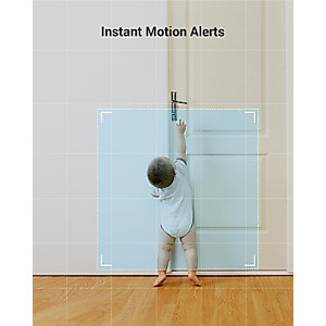 EZVIZ Indoor Security Camera 1080P, Motion Alert, Night Vision, Baby/Pet/Elder Monitoring, 135° Wide Angle, 2-Way Audio, Works with Alexa Google (CTQ2C-WH)