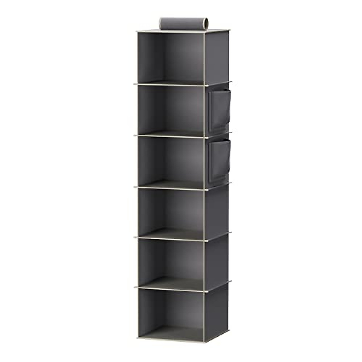 YOUDENOVA 6-Shelf Hanging Closet Organizer, 3-Shelf Closet Hanging Storage Shelves