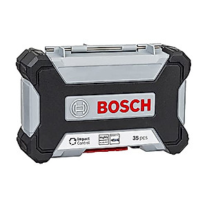 Bosch Professional 8-piece Impact Control HSS Twist Drill Bit Set (Pick and Click, HEX-9, Accessories for Impact Drivers)