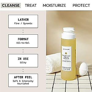 Naturium The Glow Getter Multi-Oil Hydrating Body Wash, Gentle Cleanser, 16.9 oz