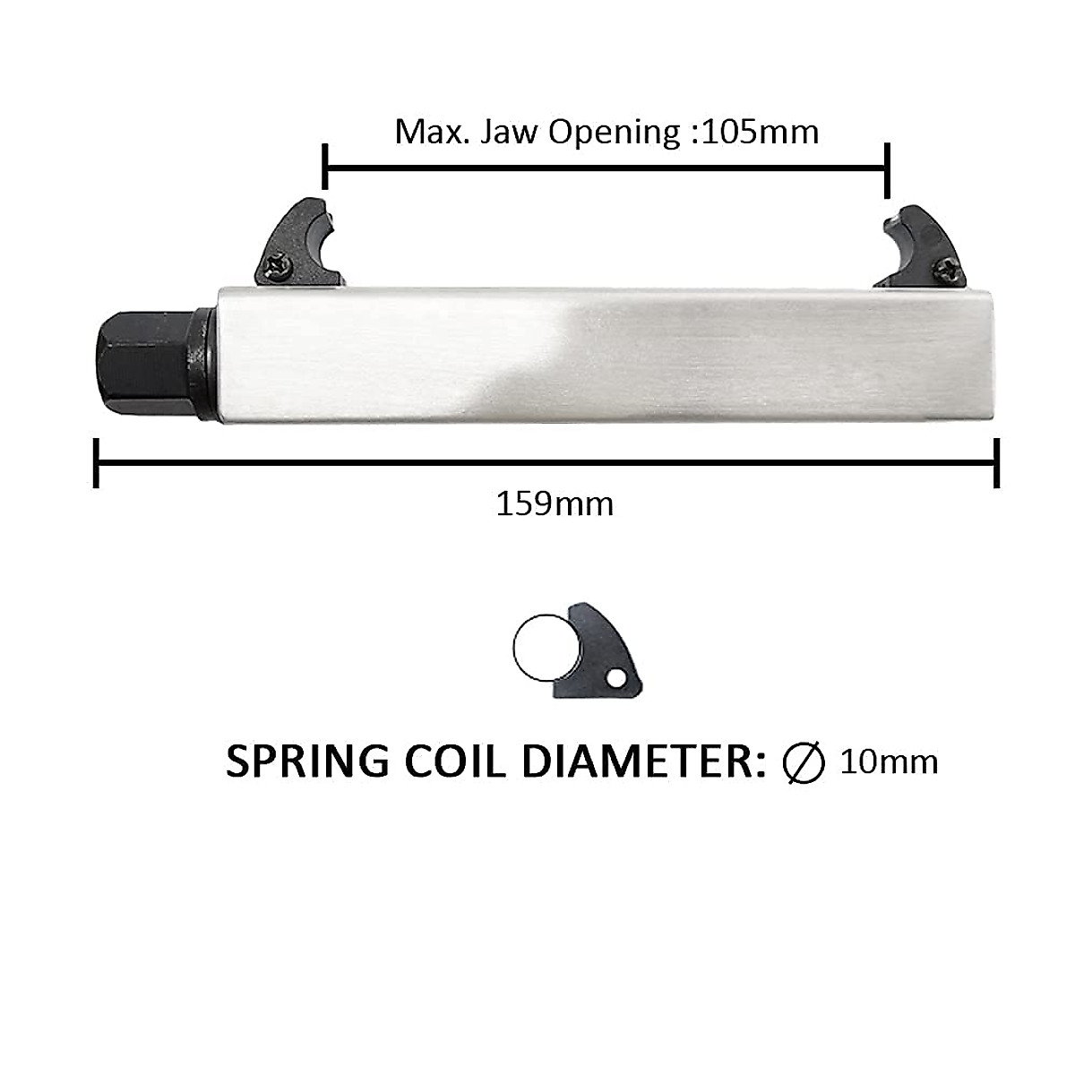 ORXPLUS Tools Motorcycle/Bike Coil Spring Shock Compressor
