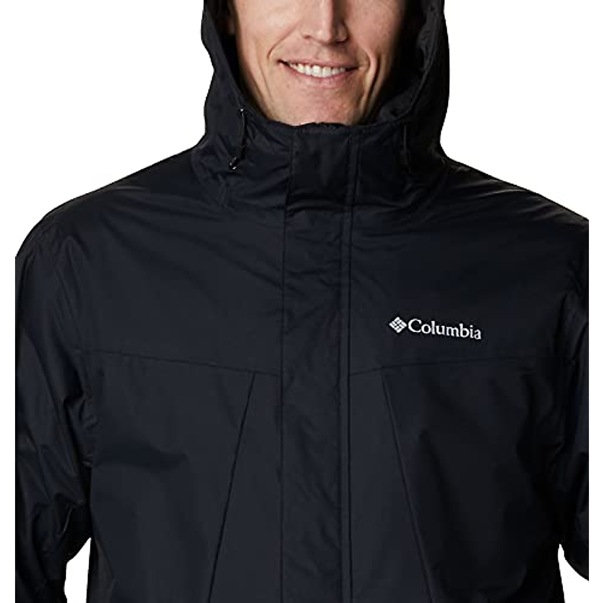 Columbia Men's Tunnel Falls Interchange Jacket, Black, Large