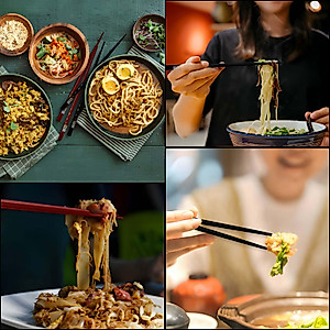 YAYA Oriental Kawaii Cat Chopstick Rest anad Holder Lucky Cat Gift Set 2 Pairs Chopsticks Cute Japanese Cat Holders Resuable Chopsticks