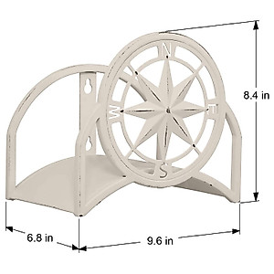 Liberty Garden Products 251-W White Compass Hose Storage