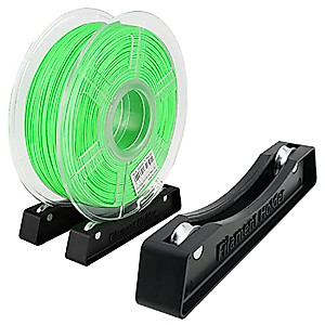 3D Printer Filament Spool Holder LUORNG 1Pair BlackFilament Spool Holder Stand with Bearing Design for PLA/ABS/TPU 3D Printing Materials