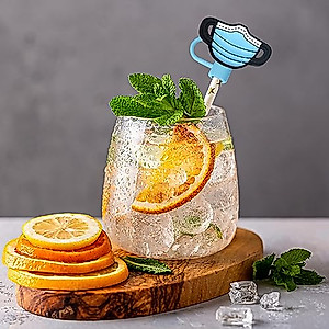 Straw Cover Cap for Stanley Cup, Reusable 8mm Straw Topper for Stanley 30&40 Oz Tumbler, Cute Straw Tip Covers for Stanley Cups Accessories (Medical)