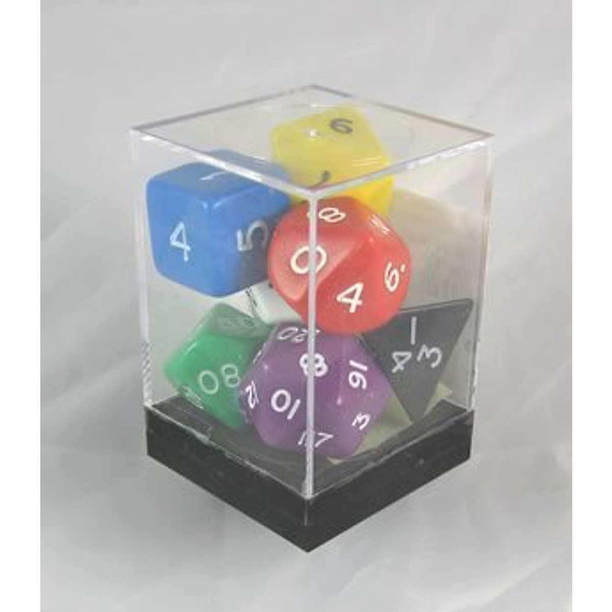 Jumbo Dice 7Pc Assorted Box