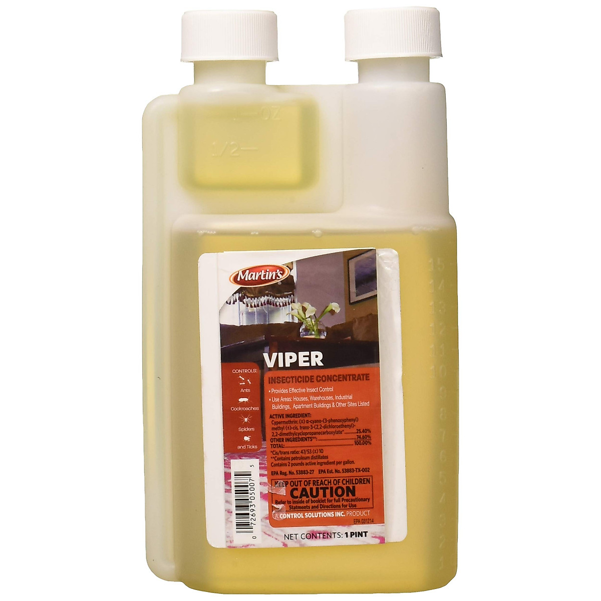 Control Solutions CSI - 82005007 - Viper - Insecticide - 16oz Martin's Insect Growth Regulator - 4oz