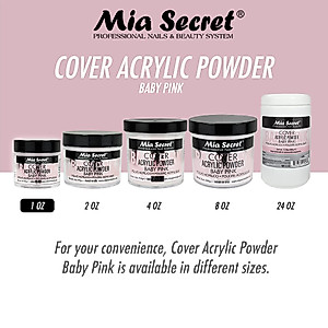 Mia Secret Acrylic Powder Cover Baby Pink 1 oz.
