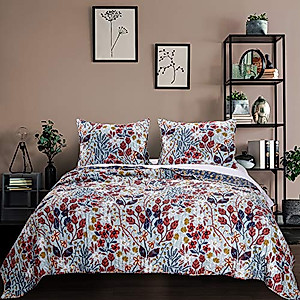 Barefoot Bungalow Perry Quilt Set, King, Slate Blue