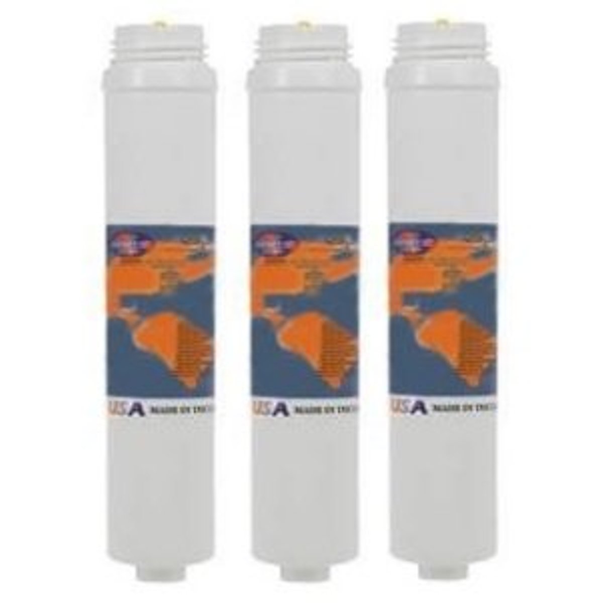 Omnipure Q5605 and (2) Q5633 Replacement Sediment Carbon Filter Cartridge Set for Purotwist 4000