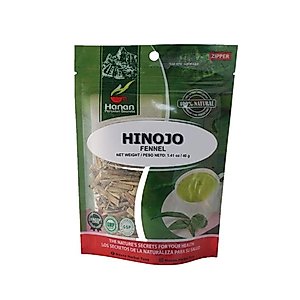 Hanan Peruvian Secrets Hinojo| 100% Natural Fennel|1.41oz / 40g | Naturally Aids in Fighting Stomach Discomfort and Seasonal Allergies| Promotes Healthy Cholesteral Levels
