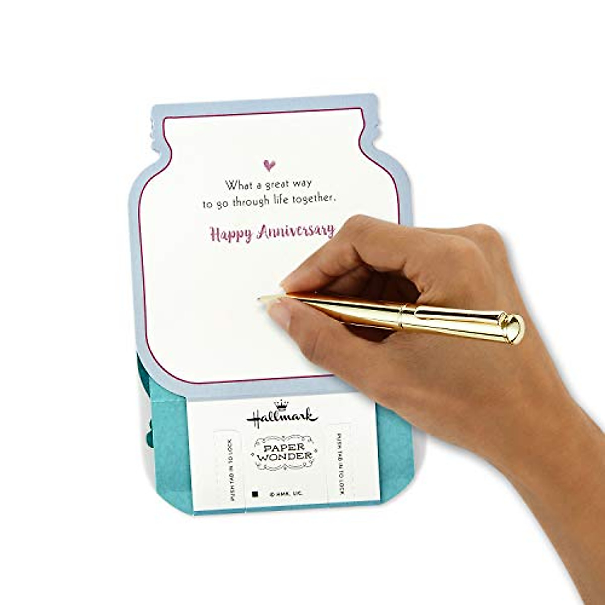 Hallmark Paper Wonder Displayable Pop Up Anniversary Card (Still Glowing)