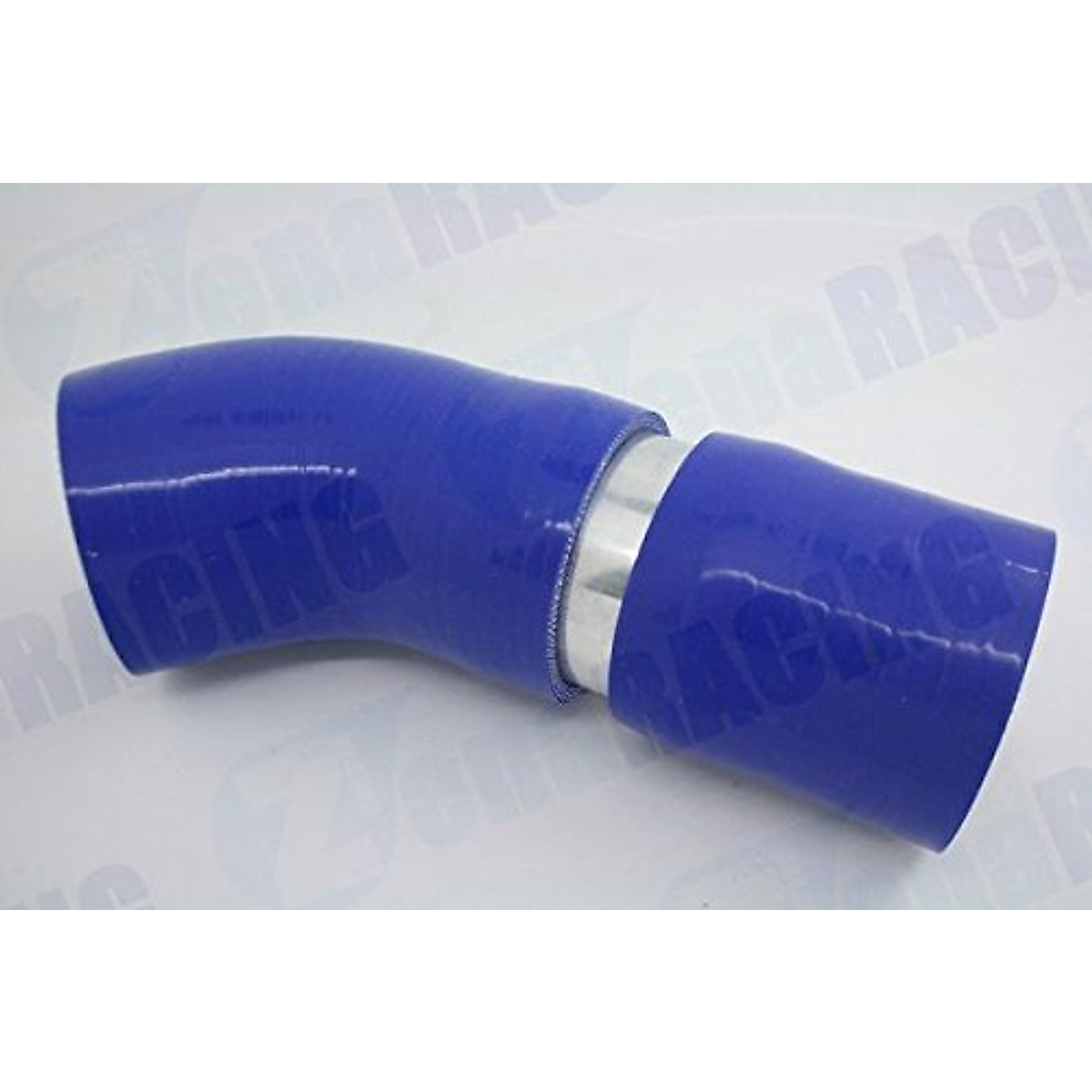 Autobahn88 Aluminum Alloy Hose Joiner Pipe, OD= 2.36" (60mm), L 3" (76mm), Glossy Polished, Includes 2 G-Clamps