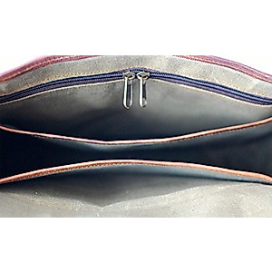 Phoenix Craft Leather Women's Purse Crossbody Gypsy Shoulder Travel Tote bag 11x9x3 Inches Brown Christmas gifts