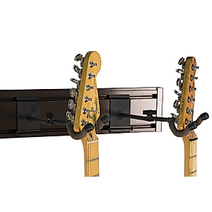 String Swing Slatwall Mount Multi Angle Guitar Hanger For Acoustic Electric and Bass- Add on Hook for SW5RL Racks BCC03RL-3-K