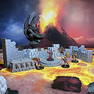 Extruded Gaming Wall Ruins Set 1