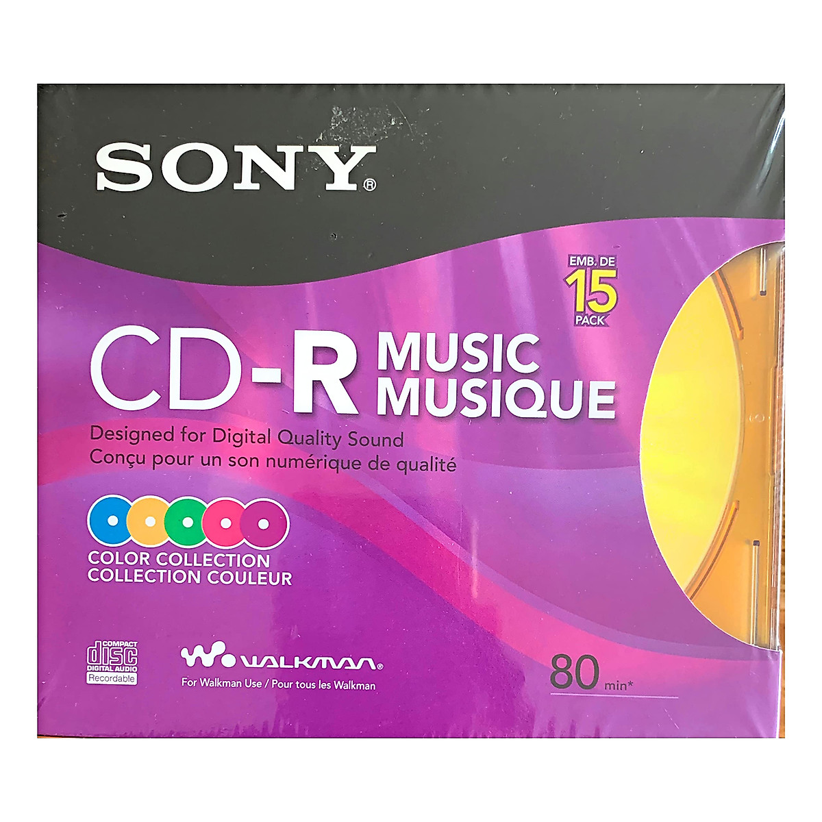 Sony 15PK CDR AUD COL JC