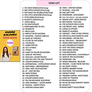 AMORE Kalimba 17 Keys Thumb Piano Small Musical Instrument Christmas Gift for Kids 70 Song Book Tabs Portable Mbira Finger Piano and Adults Beginners All in One Kit