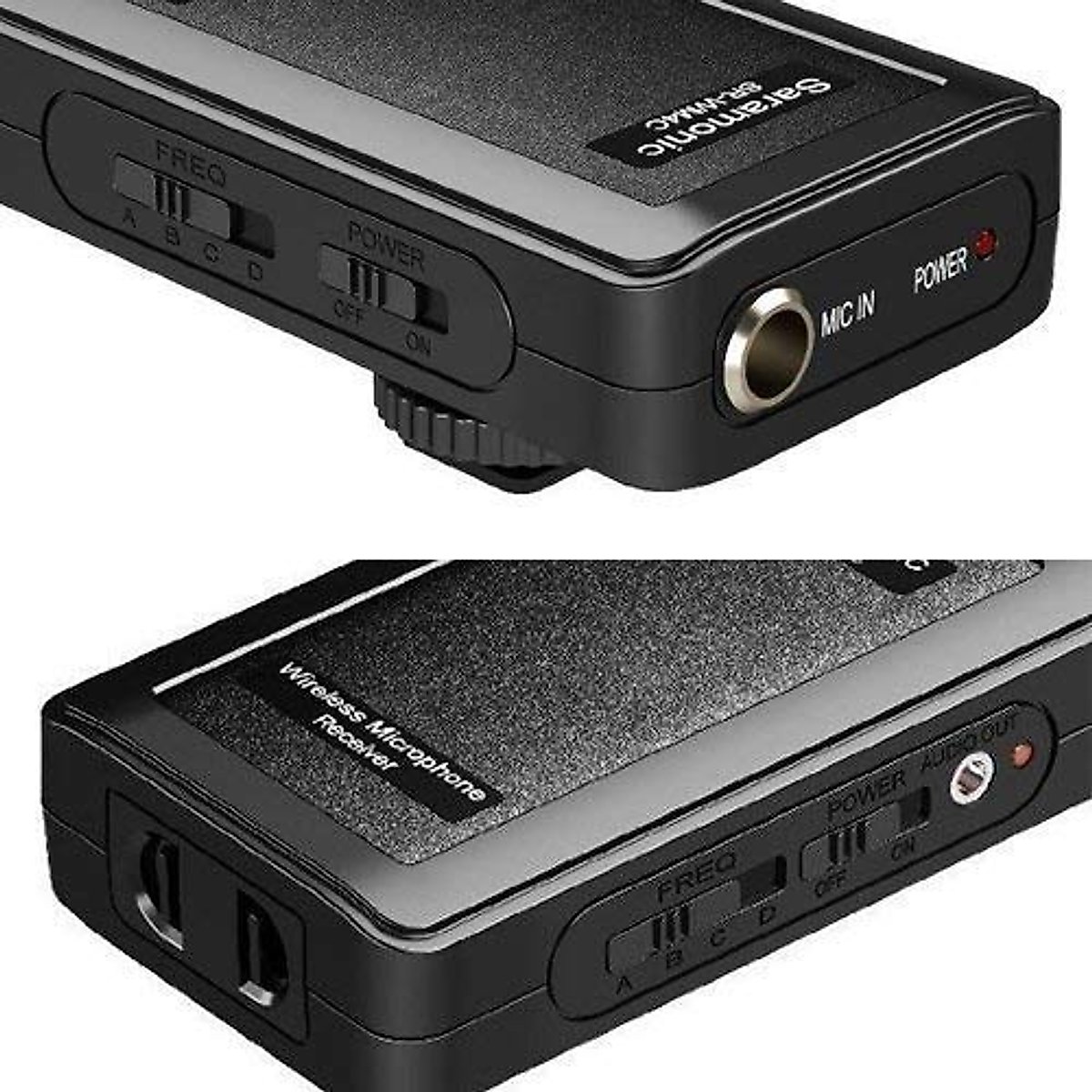 Saramonic Dual Wireless VHF Lavalier Microphone Bundle with 2 Transmitters, 2 Receivers and Audio Mixer for DSLR Cameras