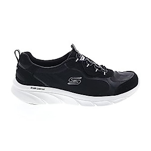 Skechers Women's Relaxed FIT: D'LUX Comfort - Bliss Galore, Black/White, Size 7 M