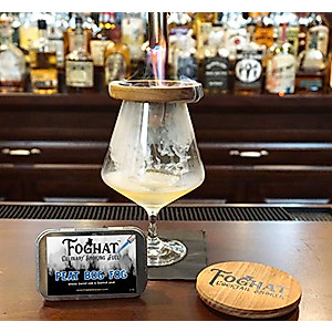 Peat Bog Fog - Foghat Culinary Smoking Fuel | Infuse Wine, Whiskey, Cheese, Meats, BBQ, Salt | Luxury Wood Smoking Chips for Portable Smoker, Smoking Gun, Glass Cloche or Foghat Cocktail Smoker