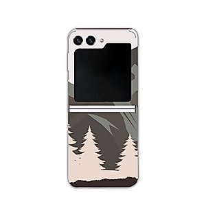 MightySkins Skin Compatible with Samsung Galaxy Z Flip 5 Full Wrap - Forest Range | Protective, Durable, and Unique Vinyl Decal wrap Cover | Easy to Apply, Remove, and Change Styles | Made in The USA