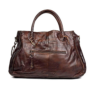 Bed|Stu Women’s Rockaway Leather Bag (Teak Rustic)