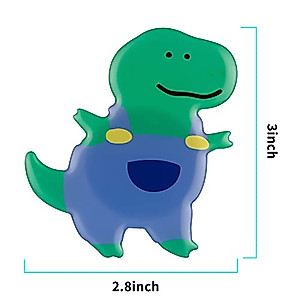 NC Phone Grip Handle Finger Clip Holder Grip Bracket Support Cute 3D Cartoon T-rex Dinosaur Design Anime Animal Smartphone Expandable Adjustable Stand