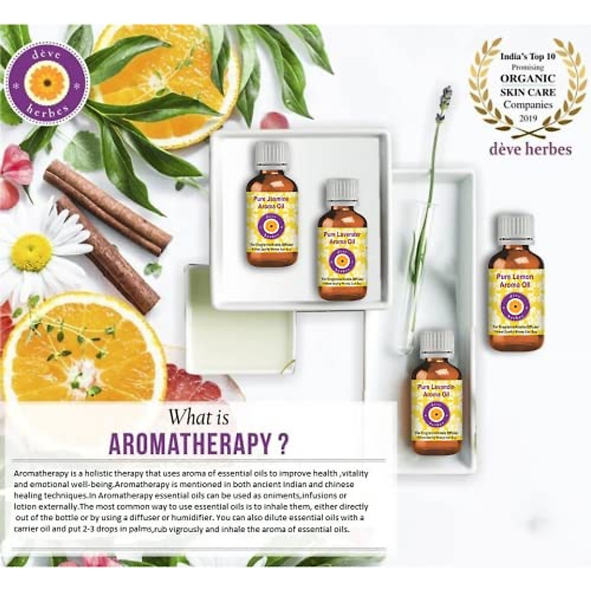 Deve Herbes Pure Vanilla Essential Oil 30ml (1 oz)