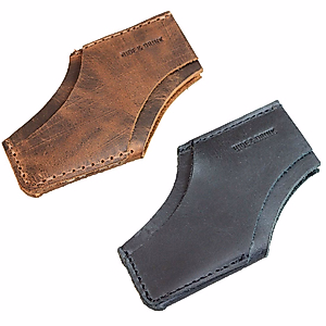 Hide & Drink, Leather Ultra Minimalist Card Holder, Compact Wallet, Organizer, Pocket, Sleeve, Accessories, Handmade Includes 101 Year Warranty :: Multicolor