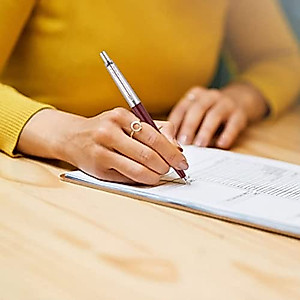 Parker Jotter Originals Ballpoint Pen, Classic Red Finish, Medium Point, Blue Ink, 1 Count