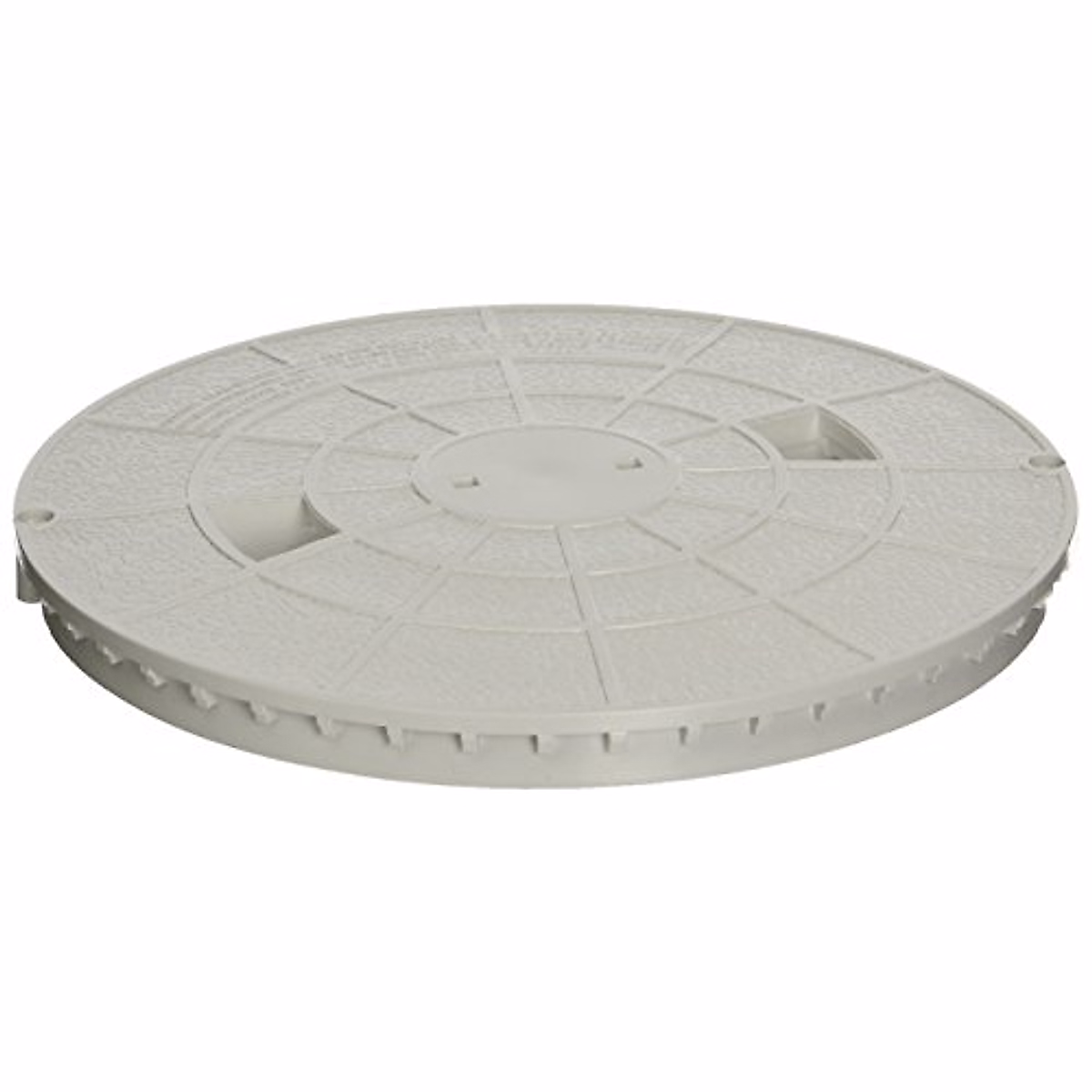 Pentair 516215 White Deck Lid Replacement Bermuda Gunite and Vinyl Liner Skimmer