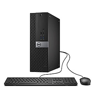 Dell Optiplex 5050 SFF Buisness PC, Intel Quad Core i7-6700 up to 4.0GHZ, 16G DDR4, 256G SSD, DVD, DP, HDMI, WiFi, BT, Windows 10 Pro 64 Bit-Multi-Language Supports English/Spanish/French(Renewed)