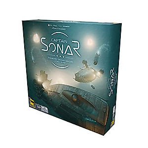 Matagot Captain Sonar Board Game (Base Game) | Submarine Strategy Game | Cooperative Team-Based Game for Adults and Teens | Ages 14+ | 2-8 Players | Average Playtime 45-60 Minutes | Made by Matagot