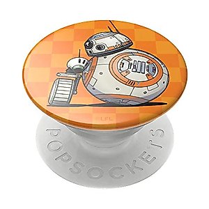 PopSockets PopGrip: Swappable Grip for Phones & Tablets - Star Wars - BB-8 & D.O.