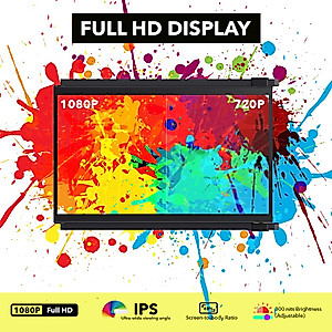 Mobile Pixels Duex Max 14.1" Full HD LCD Monitor Gunmetal Gray 1011007P04 (Renewed)