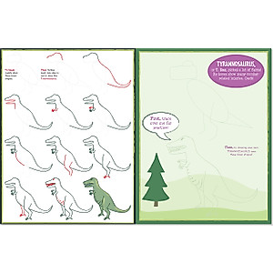 Learn To Draw Dinosaurs! (Easy Step-by-Step Drawing Guide) (Young Artist Series)