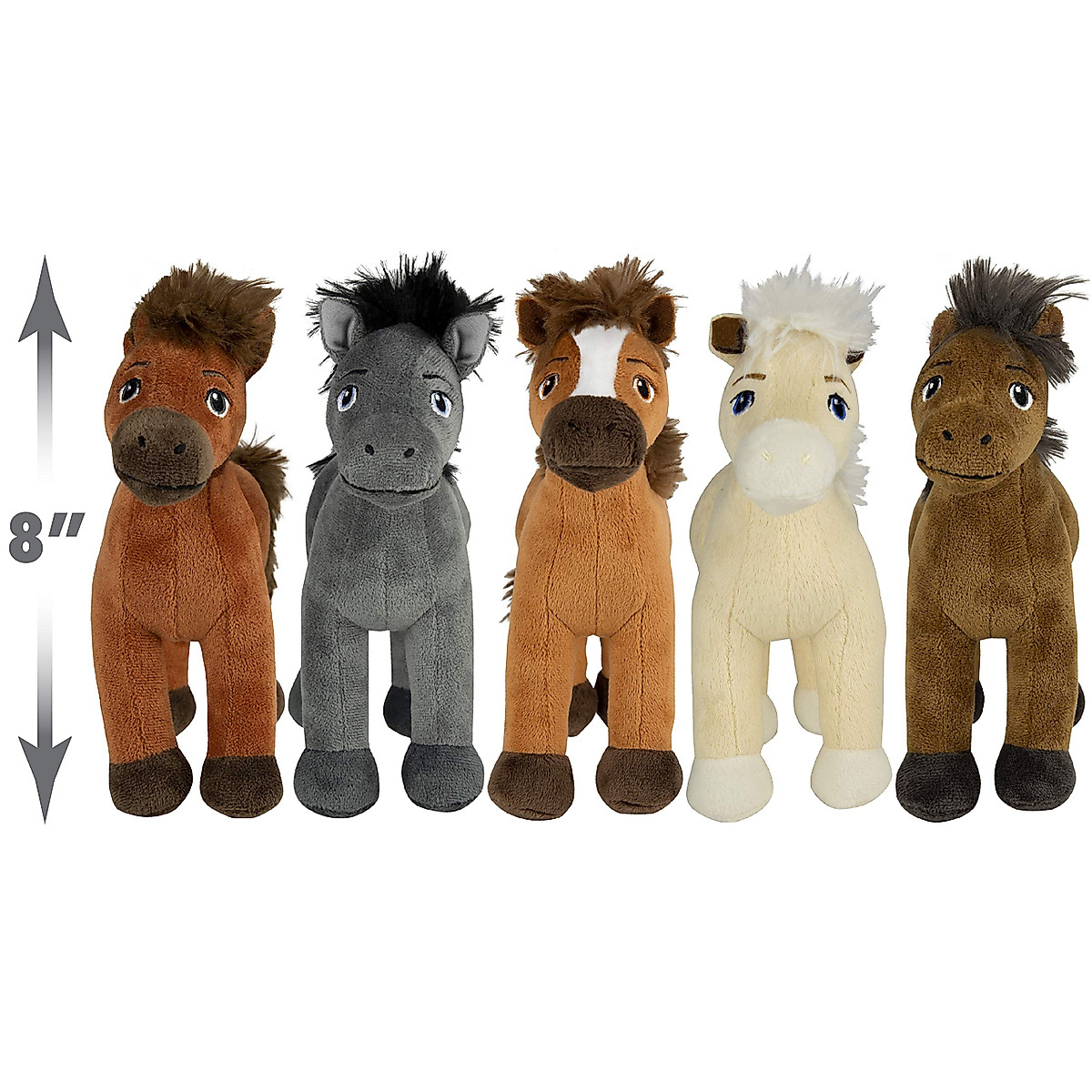 DreamWorks Spirit Riding Free 8-Inch Bean Plush - Spirit