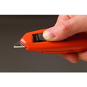 HYDE 42065 Switchblade Professional Safety Knife, Orange, 5/16 to 3/8-inch Exposure