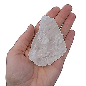 Raw Halite, Mineral Specimen - Hand Sample - Approx. 3" - Geologist Selected & Hand Processed - Great for Science Classrooms - Eisco Labs