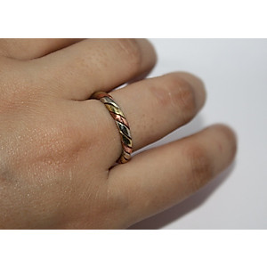 Adjustable Ring, Tibetan Ring, Copper Ring, Brass Healing Ring, Yoga Ring, Meditation Ring RB246
