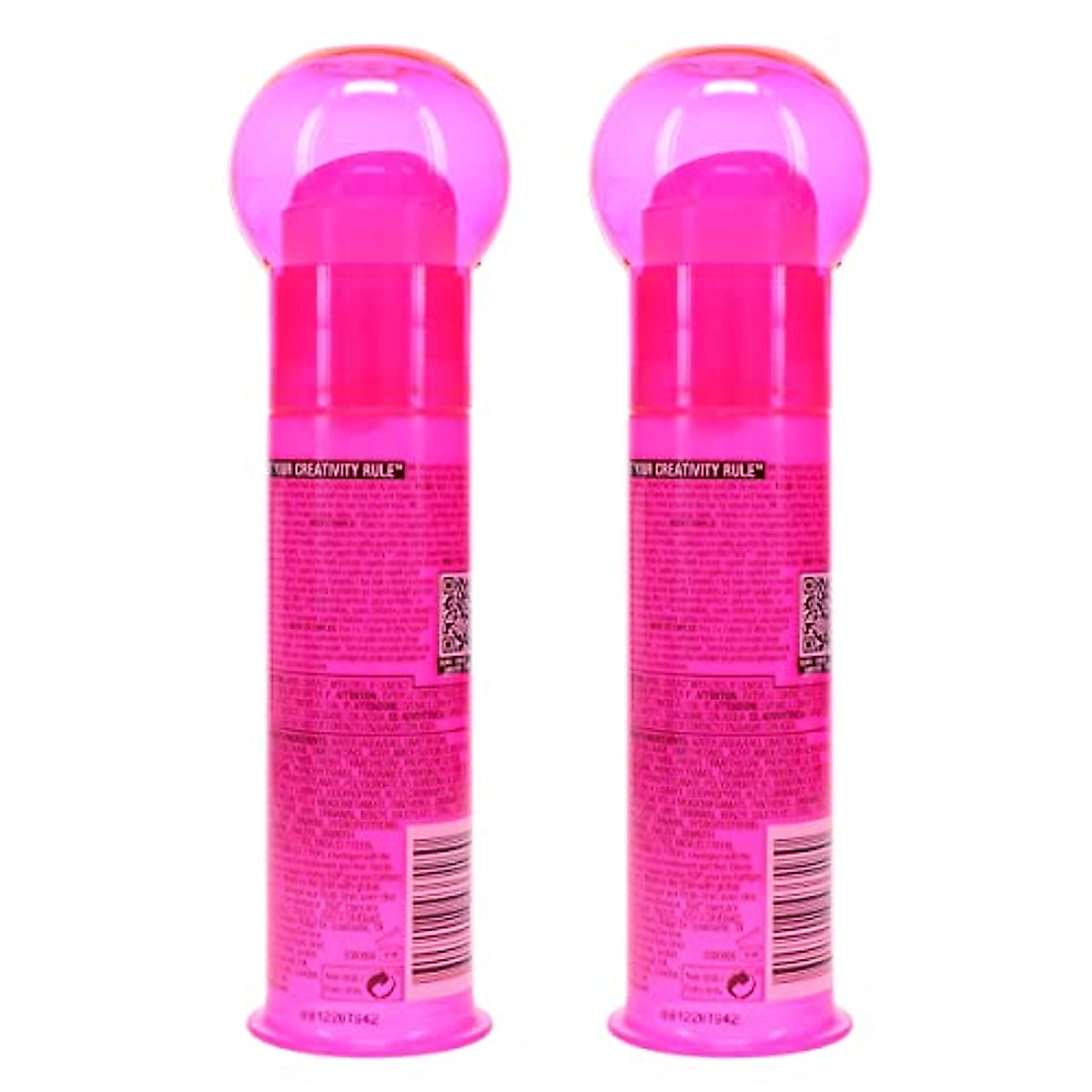 Bed Head After The Party Smoothing Cream - Sooths Flyaways, Static Build Up & Frizz, Humidity Protection, Lightweight Shine & Body, with Castor Seed Oil, Al Hair Types, 3.4 Ounce - 2 Pack