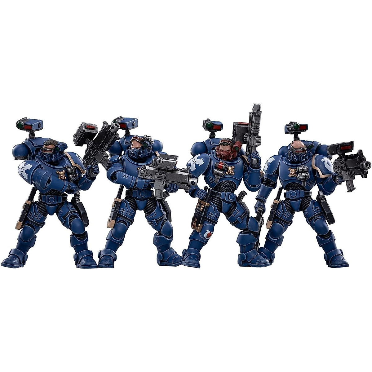 HUAXI DARK SOURCE(HAINAN)TECH JOYTOY Warhammer 40K ULTRAMARINES INCURSORS 1/18 FIG, Multicolor