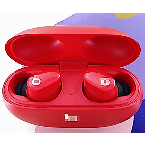 JNSA Ear Tips Compatible with Beats Studio Buds, 6 Pairs Double Flange Silicone Eartips Earbuds Earplug Ear Cap Replacement for Beats Studio Buds, S/M/L Size (Black) DF6PB