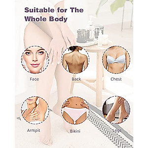 Wax Pot Warmer Professional - At Home Waxing Kit For All Hair Types - Eyebrow, Facial, Bikini etc. (Purple Single Pot)