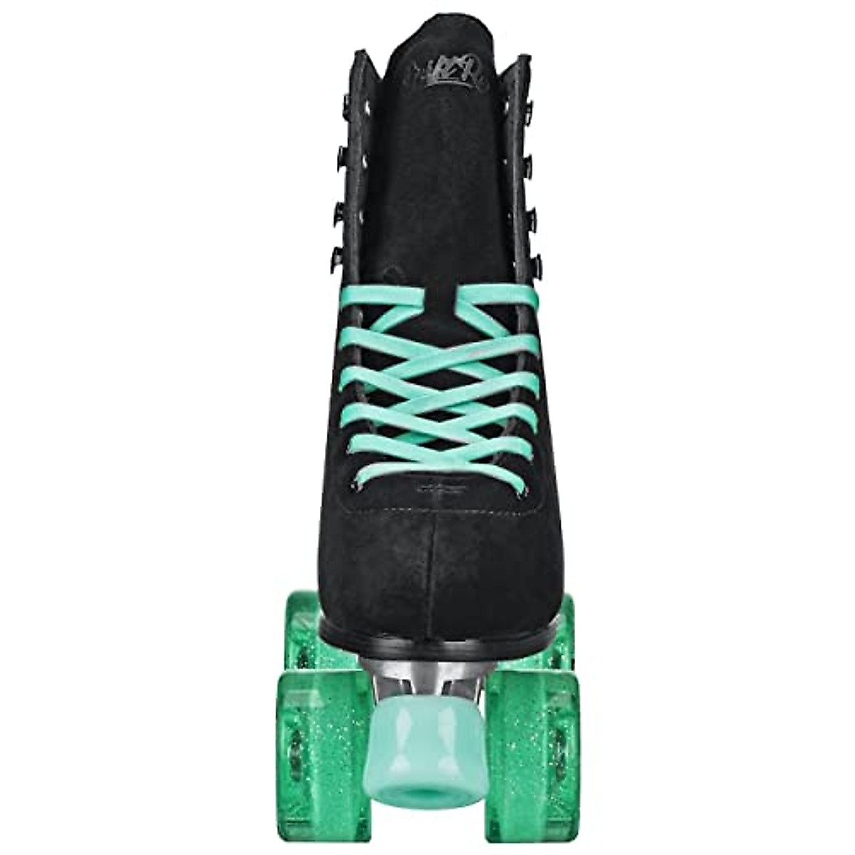 Roller Derby Elite Driftr Roller Skates (9, Black/Mint)