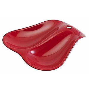 Gourmac Twin Spoon Rest Red