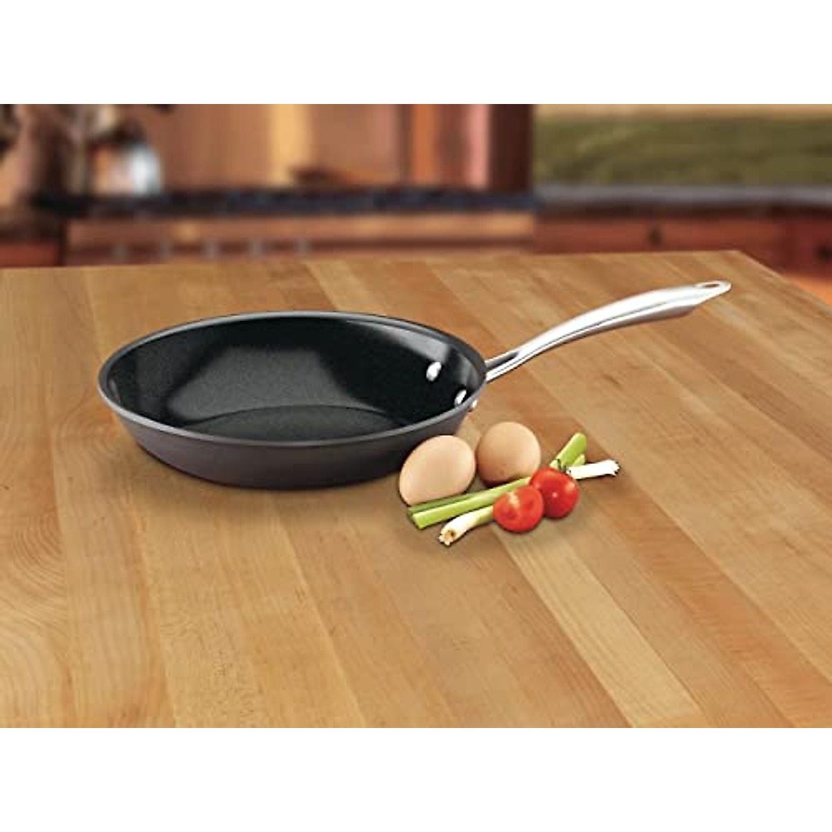 Cuisinart GG22-20 GreenGourmet Hard-Anodized Nonstick 8-Inch Open Skillet