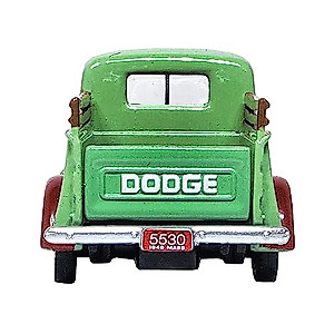 1948 B-1B Pickup Truck Green Dan's Service Garage 1/87 (HO) Scale Diecast Model Car by Oxford Diecast 87DP48003
